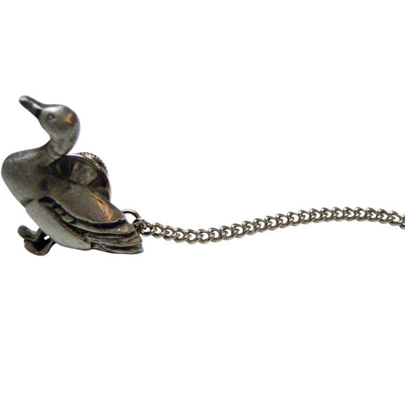Kiola Designs | Accessories | Textured Duck Bird Tie Tack | Poshmark